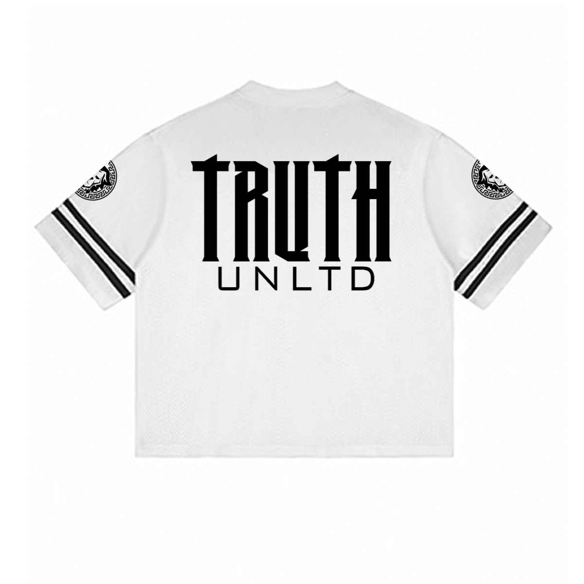 (NEW) Truth Unlimited Unisex Vintage V-neck Cut-out Contrast Color T-s ...